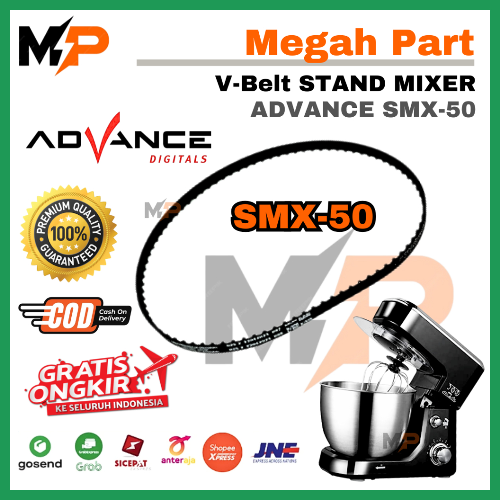 RUBBER MIXER ADVANCE SMX 50 - BELTING MIXER ADVANCE SMX50 - VANBELT ...