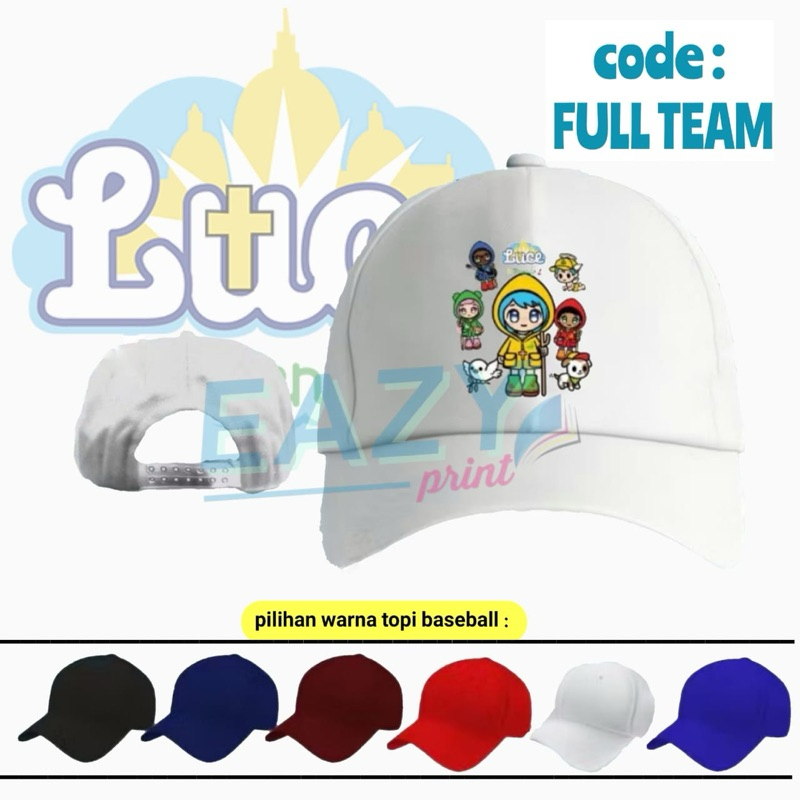 LUCE AND FRIENDS BASEBALL CAP MERCH YUBILEUM 2025 YUBELIUM ...