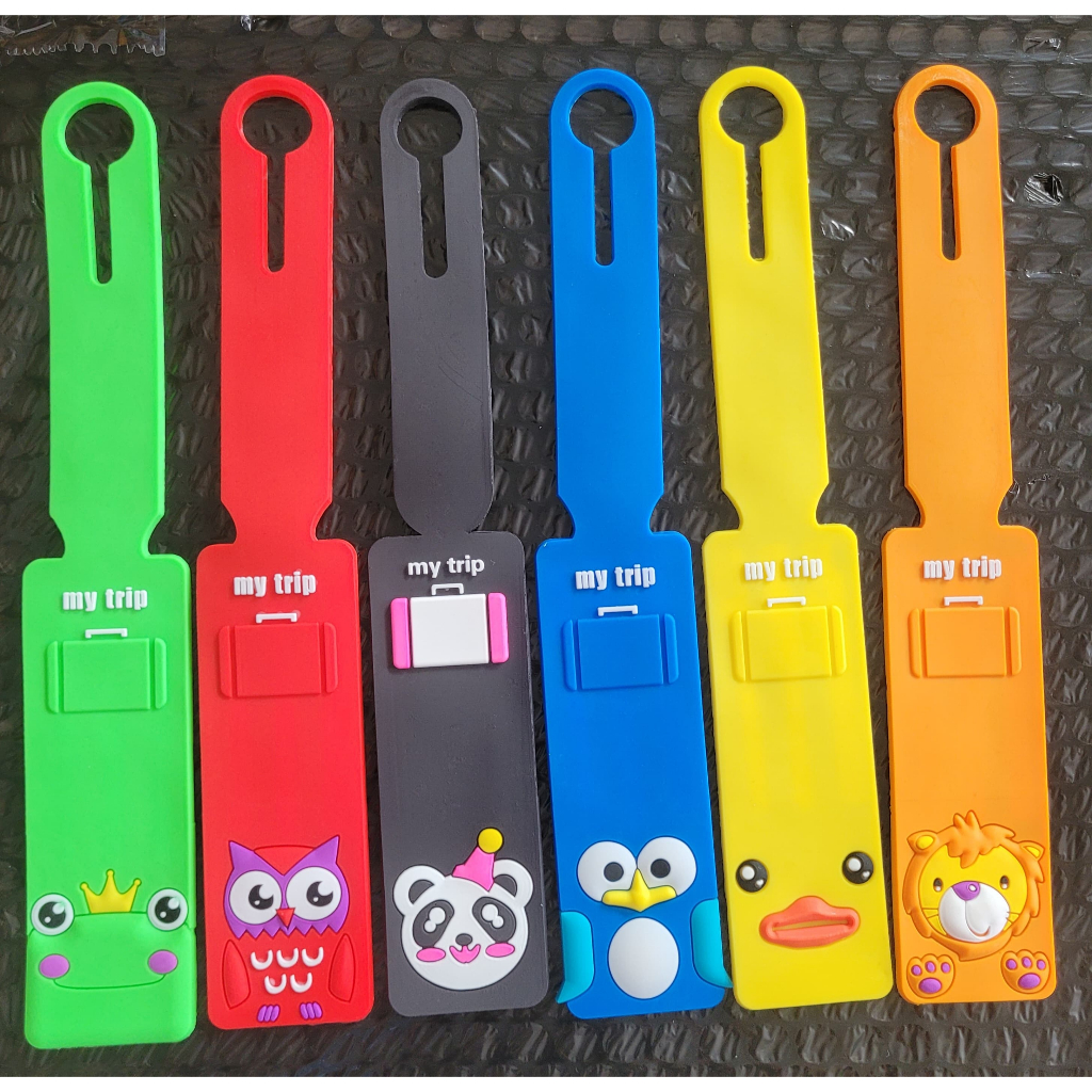 CHARACTER SILICON PJG SUITcase TAG / Character imported luttage ...