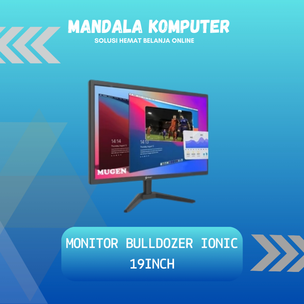 Monitor LED BULLDOZER SONIC SC-19HV 19" INCH HDMI VGA OFFICIAL ...