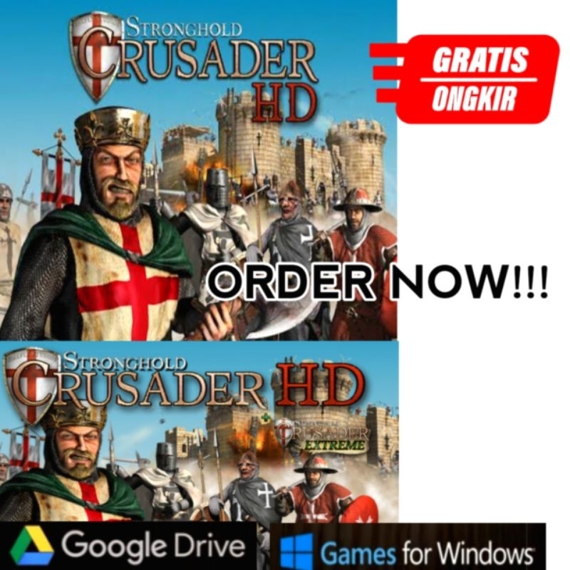 Stronghold Crusader HD & Stronghold Crusader Extreme HD - Game PC RTS ...