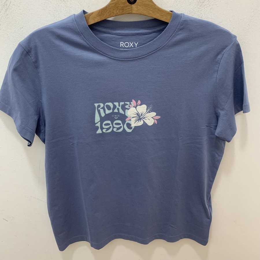 Original Roxy Women's T-shirt Since 1990 Blue | Shopee Philippines