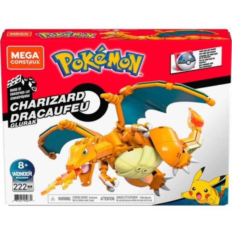 MEGA POKEMON MEGA CONSTRUCTION BOX BUILDING SET WITH 450 COMPATIBLE ...