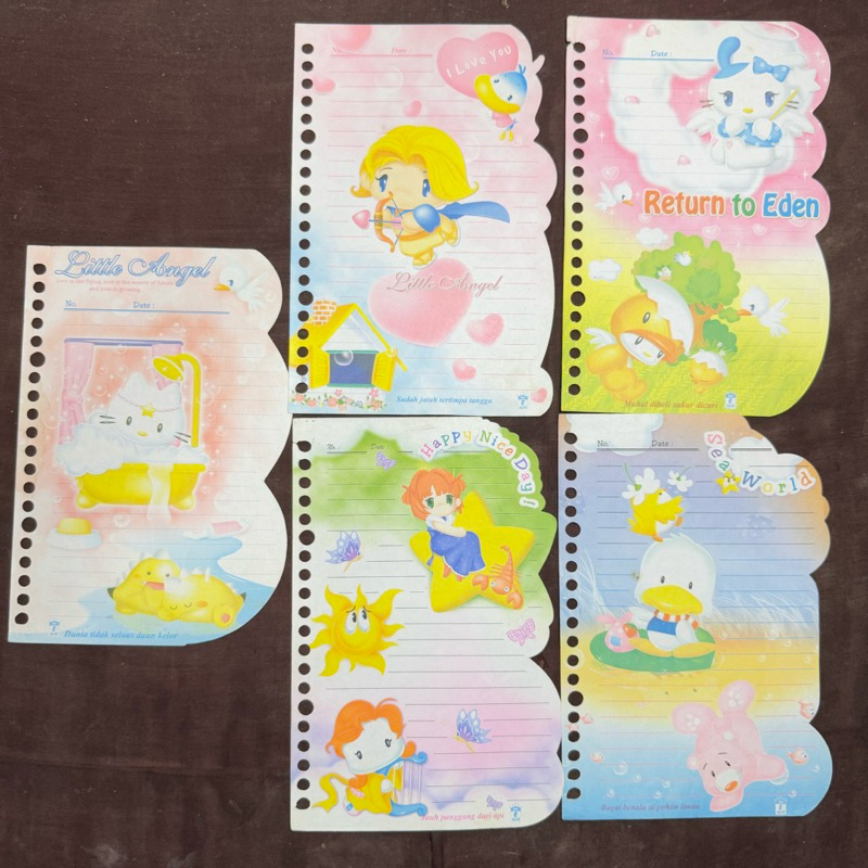 Bundle Set Savings Package Contents Binder A5 Idol ver Paper Loose Leaf ...