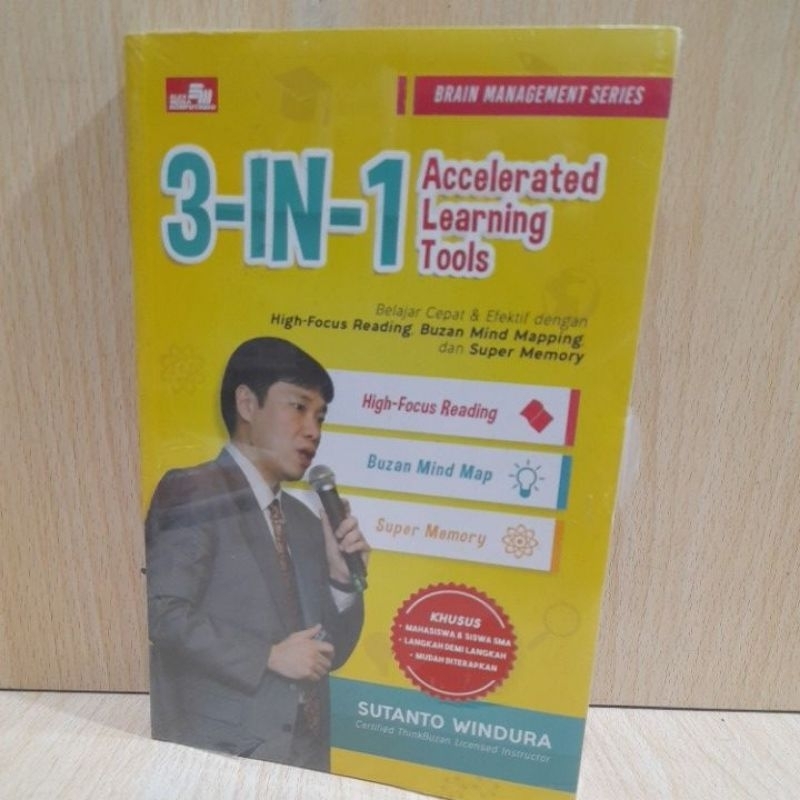 Original book " 3-IN-1 ACCELERATED LEARNING TOOLS by Sutan Winduri ...