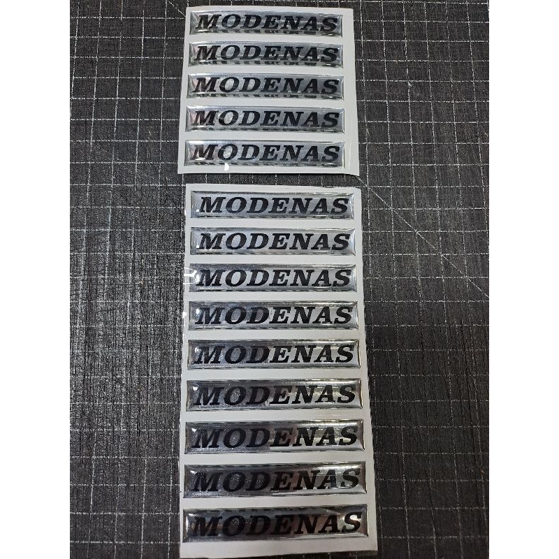 MESIN Striker Engine Tank Sticker Modenas Dynamic Engine Tank Cover ...