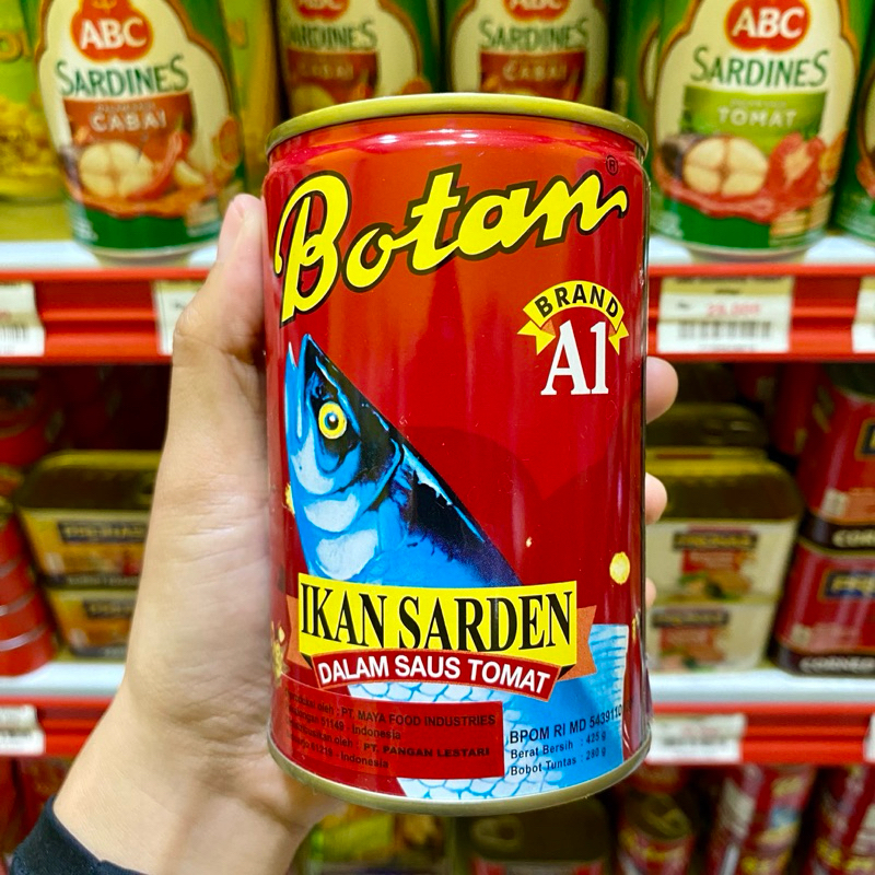 Botan Sardines in Tomato Sauce 425gr | Shopee Philippines