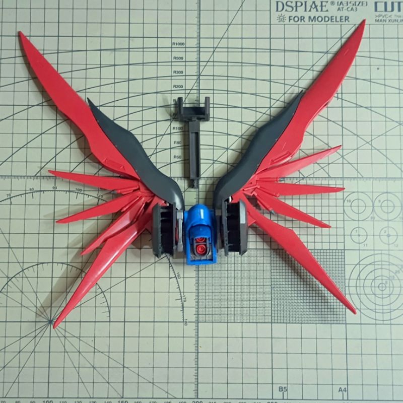 BANDAI MG 1/100 MASTER GRADE GUNPLA DESTINY GUNDAM EXTREME BLAST MODE ...