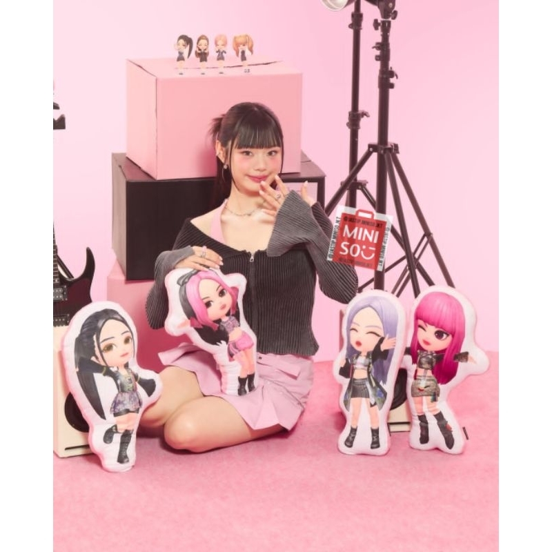 miniso x BLACKPINK Whole Body Character Pillow BLACKPINK THE GAME ...