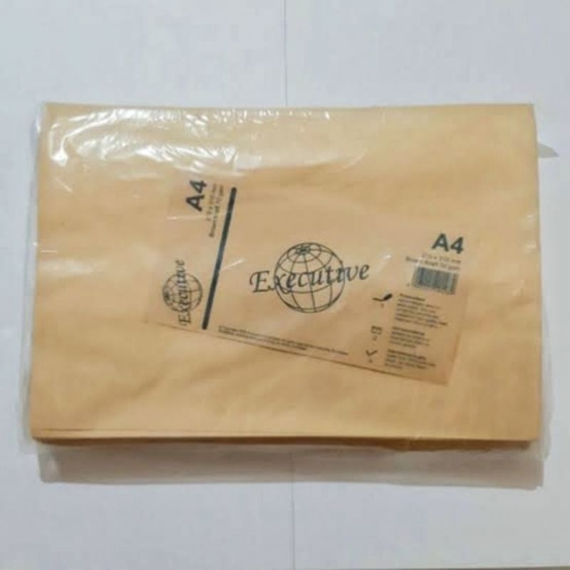 A4 Executive Chocolate Envelopes (1 Pack / 100 Sheets) | Shopee Philippines
