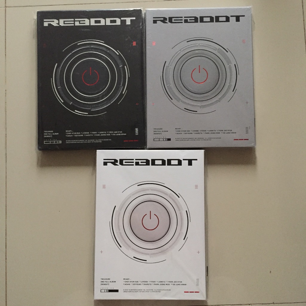Sealed Photobook Treasure Reboot Album | Shopee Philippines