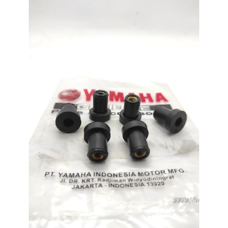 Nmax pcx aerox visor rubber nut / nmax visor bolt nut / nmax visor bolt ...