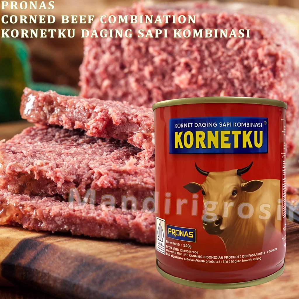 Corned Beef * Pronas * Corned Beef Combination * 340gr | Shopee Philippines