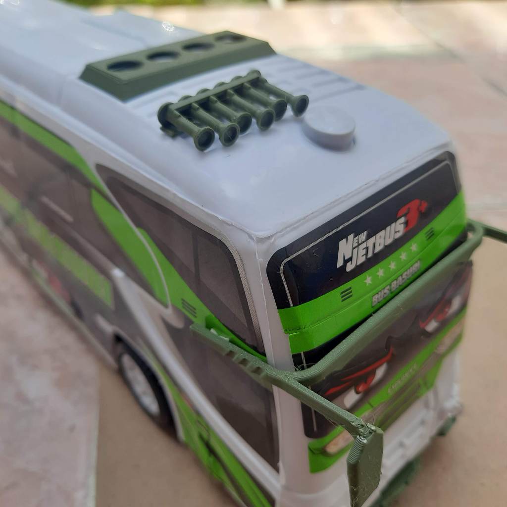 Telolet Horn Bus / Telolet Trumpet / Miniature Horn - Diorama Diecast ...