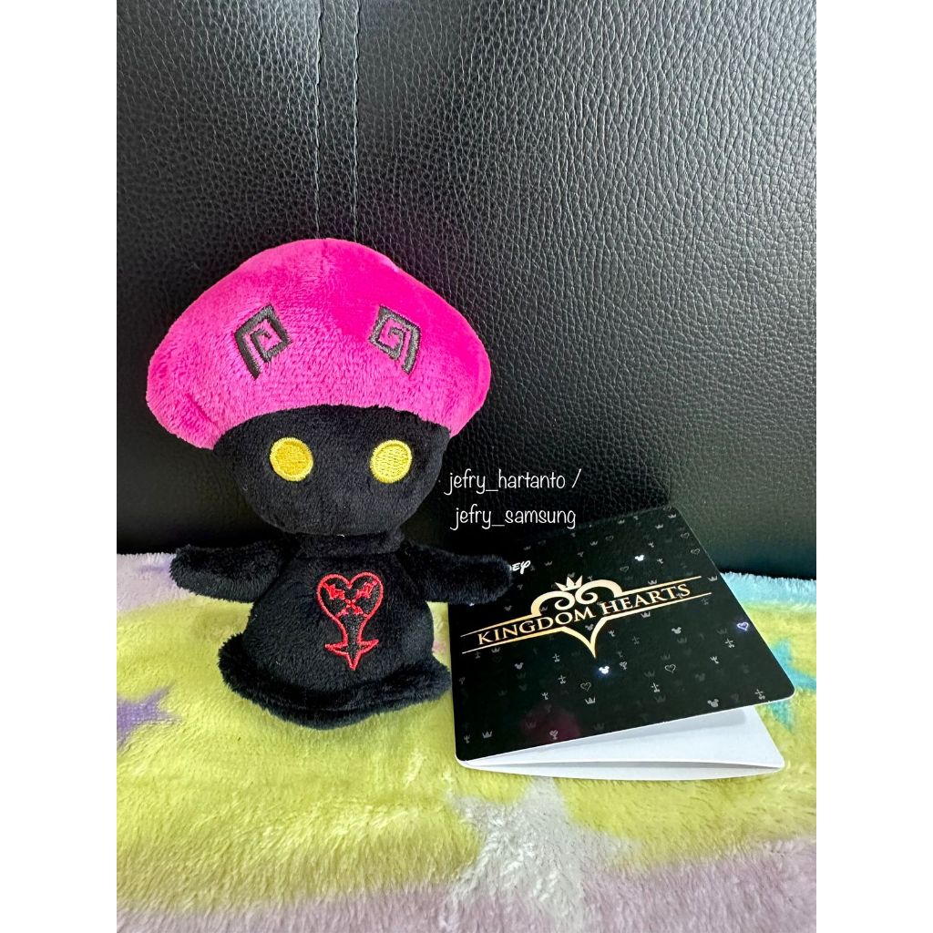 Kingdom Hearts Shadow Heartless Plush Doll Original Disney Square Enix ...