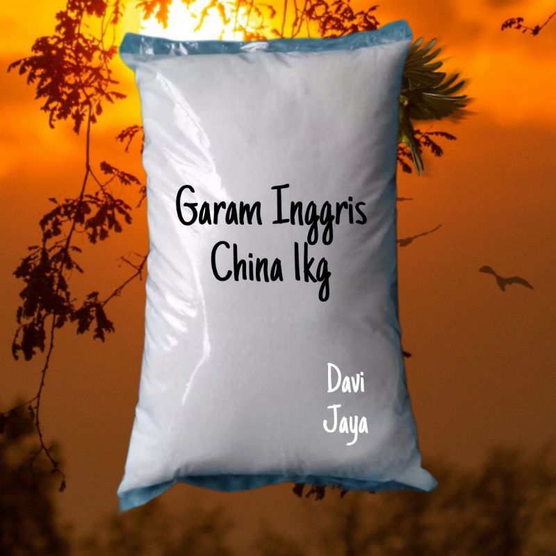 Chinese magnesium sulfate English salt 1kg | Shopee Philippines