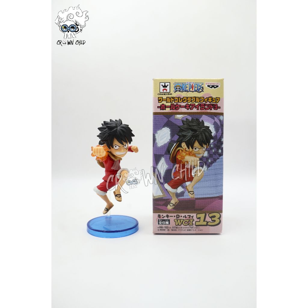 WCF Luffy Red Hawk - Whole Cake Island WCI13 (BIB ASVER) - One Piece ...