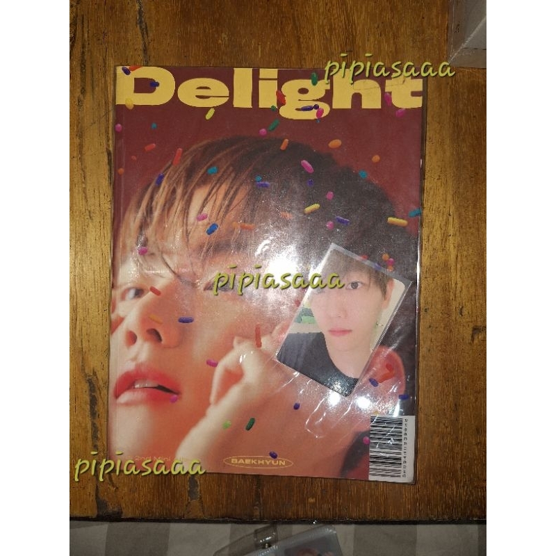 Baekhyun delight album honey version (full set) | Shopee Philippines
