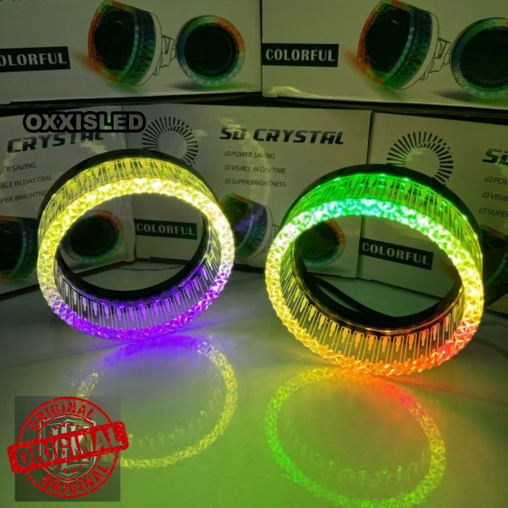 Vinyx Acrylic 3inch LED Crystal shrouw Premium RGB modelbmw can Shroud ...