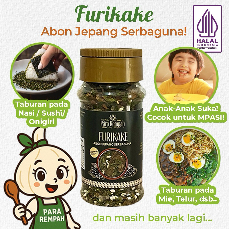PARA SPICES - Furikake Nori Sprinkles for Children & MPASI ...