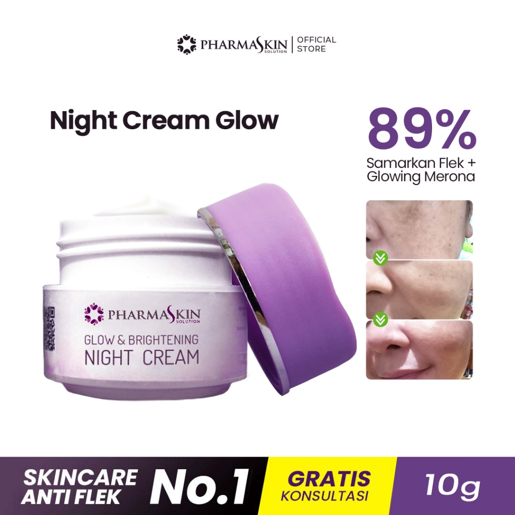 HITAM Pharmaskin Solution Black Spot Night Cream | Chronic Spot Cream | BPOM Spot Cream ...