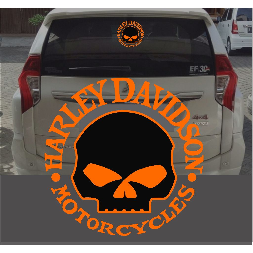 HARLEY DAVIDSON MOTORCYCLES CUTTING STICKER | Shopee Philippines