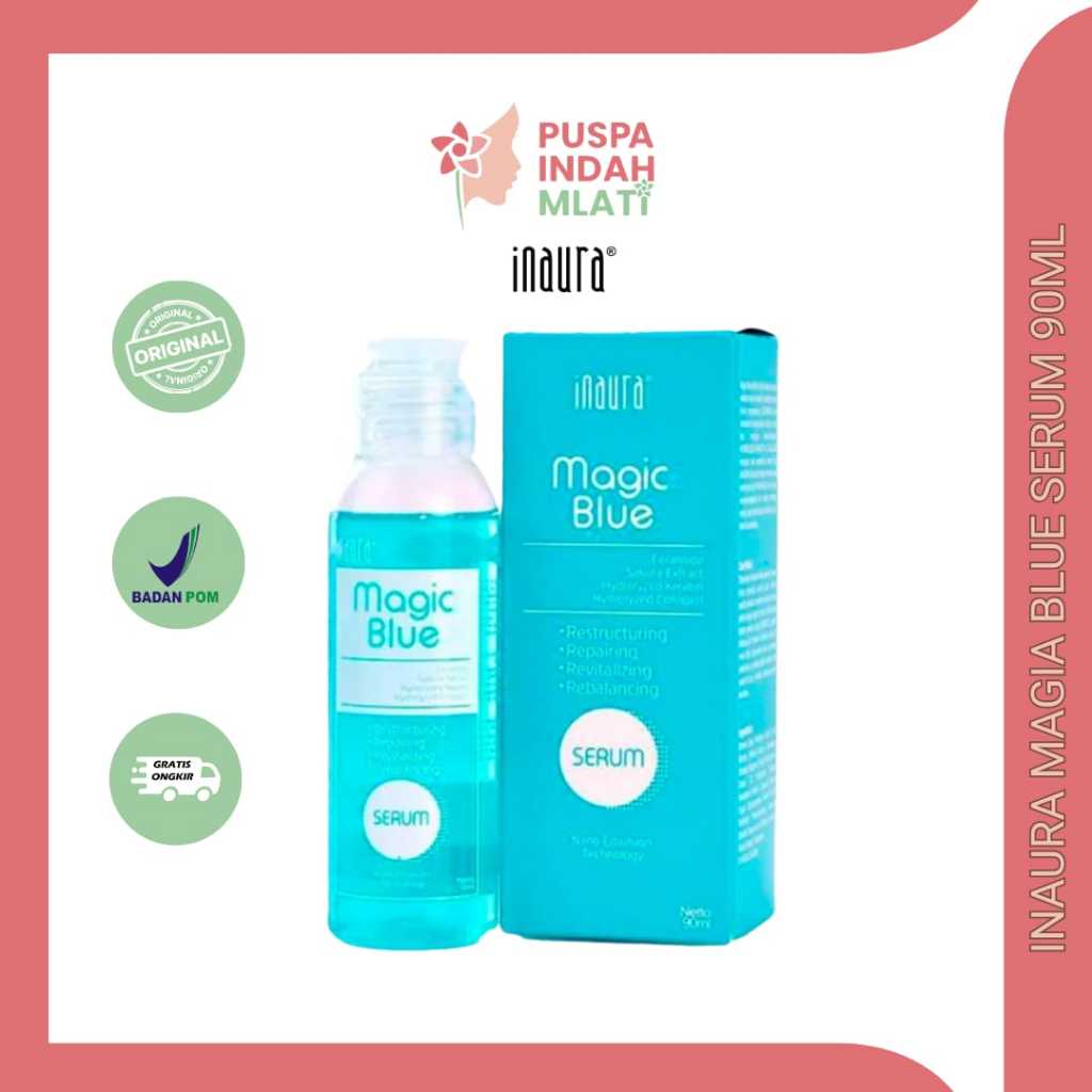 INAURA MAGIA BLUE SERUM 90ML | Shopee Philippines