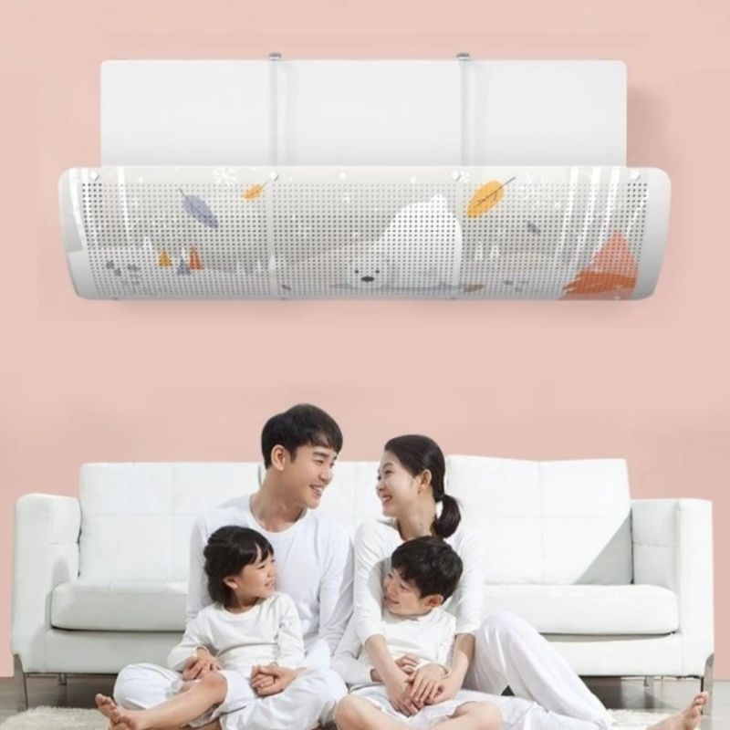 Air Conditioner Cooling Cover AC Holder AC Gutter Reflector Random ...