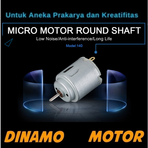Dinamo RC R140 140 R-140 DC 3-6V High Speed Mini Drill Motor DIY ...