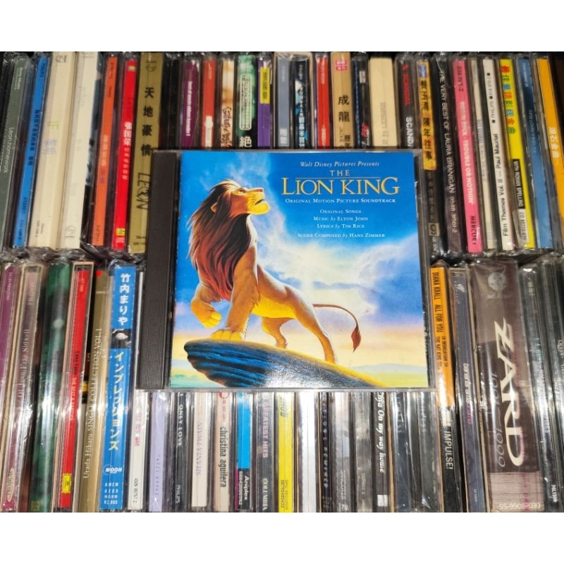 CD Soundtrack The Lion King - Performanceed By Elton John, Carmen ...