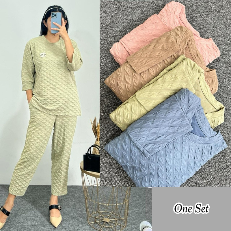 LIKE&BUY {NEW PRODUCT} Women's bubble suit One set | Shopee Philippines