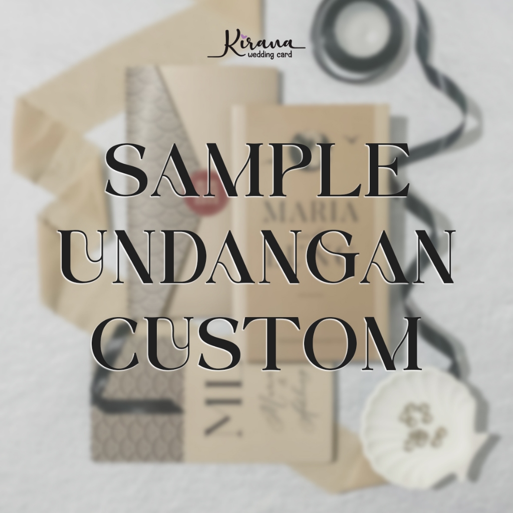 Custom Invitation SAMPLE | Shopee Philippines