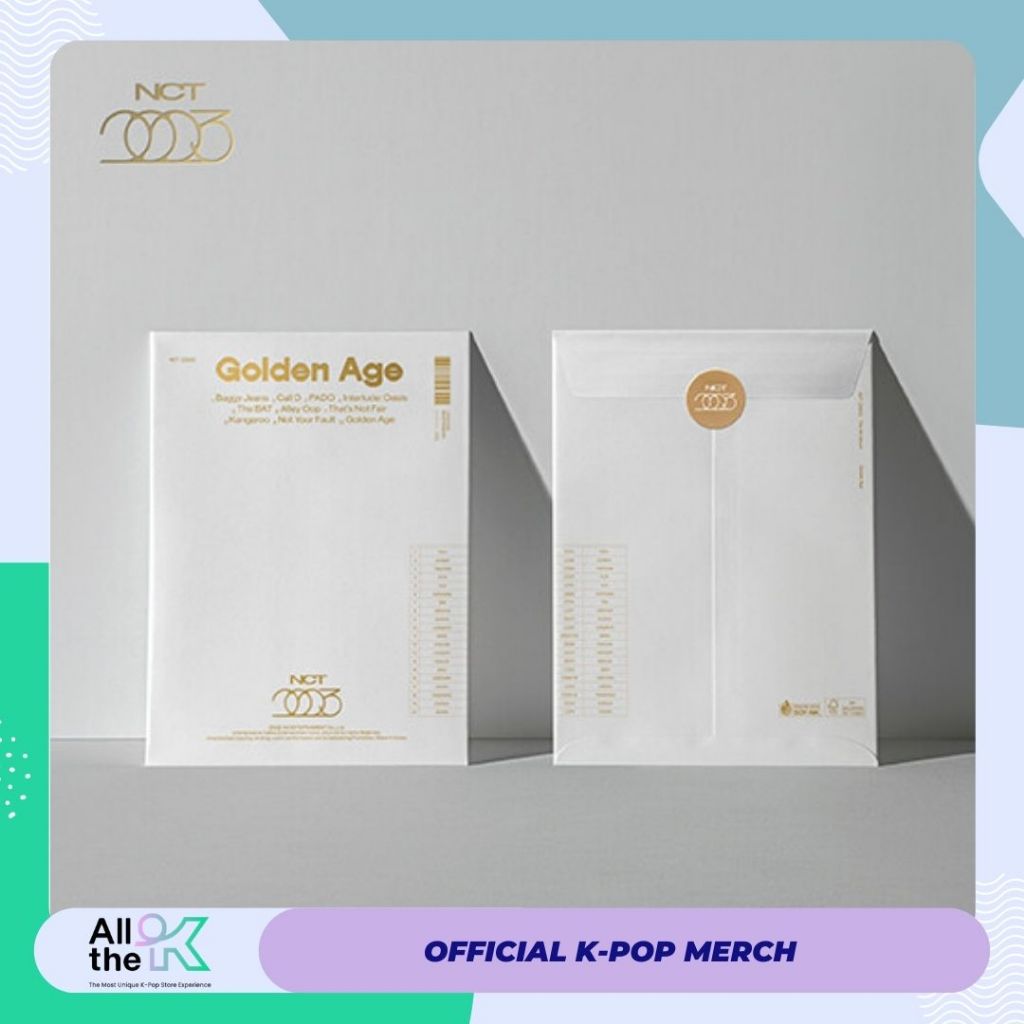 NCT GOLDEN AGE 4TH Album COLLECTING VER - Official Kpop Album | Shopee ...