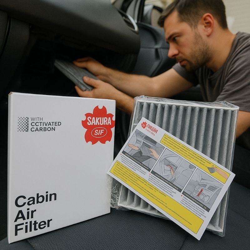 Raize Carbon Ac Cabin Filter - Rocky Sakura Original | Shopee Philippines
