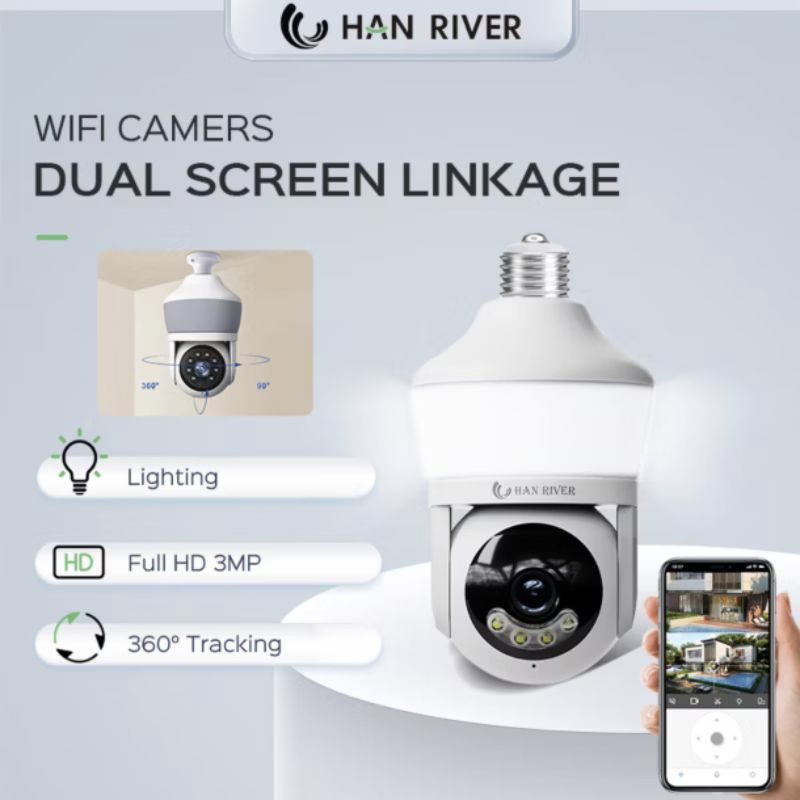 Han River CCTV Camera Smart Bulb | Shopee Philippines