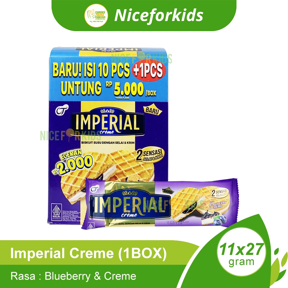 Imperial Creme Box Contains 10+1 27gr / Biscuits Filled with Jam and ...