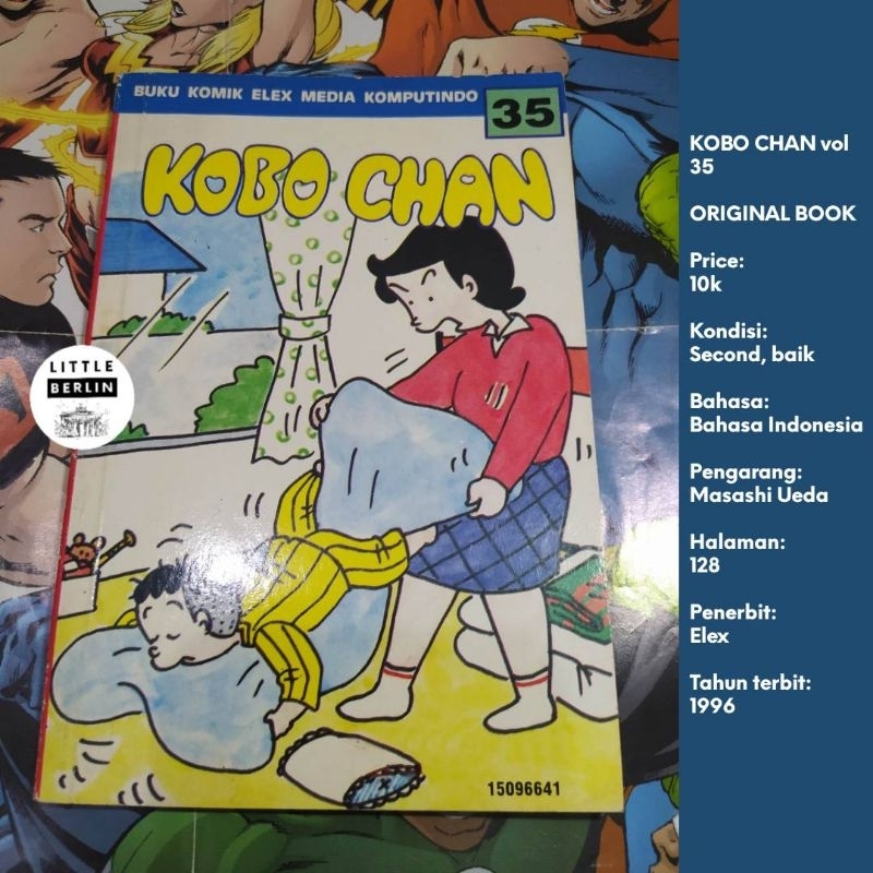 ORIGINAL COWBO CHAN Comic vol 35 Masashi Ueda Preloved Elex | Shopee ...
