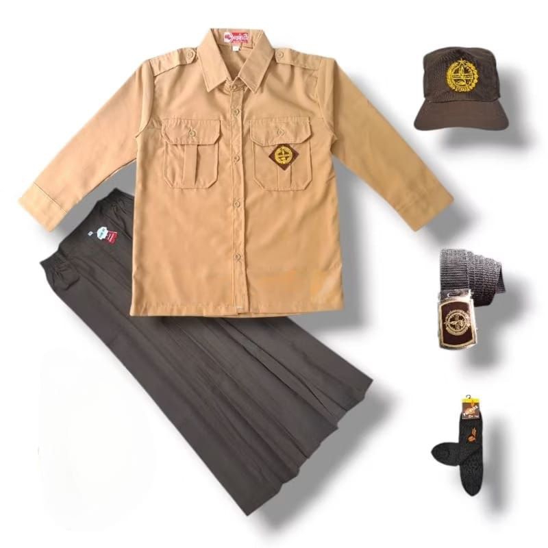 Complete school uniform for elementary school girls | Fashion SD-SMP ...