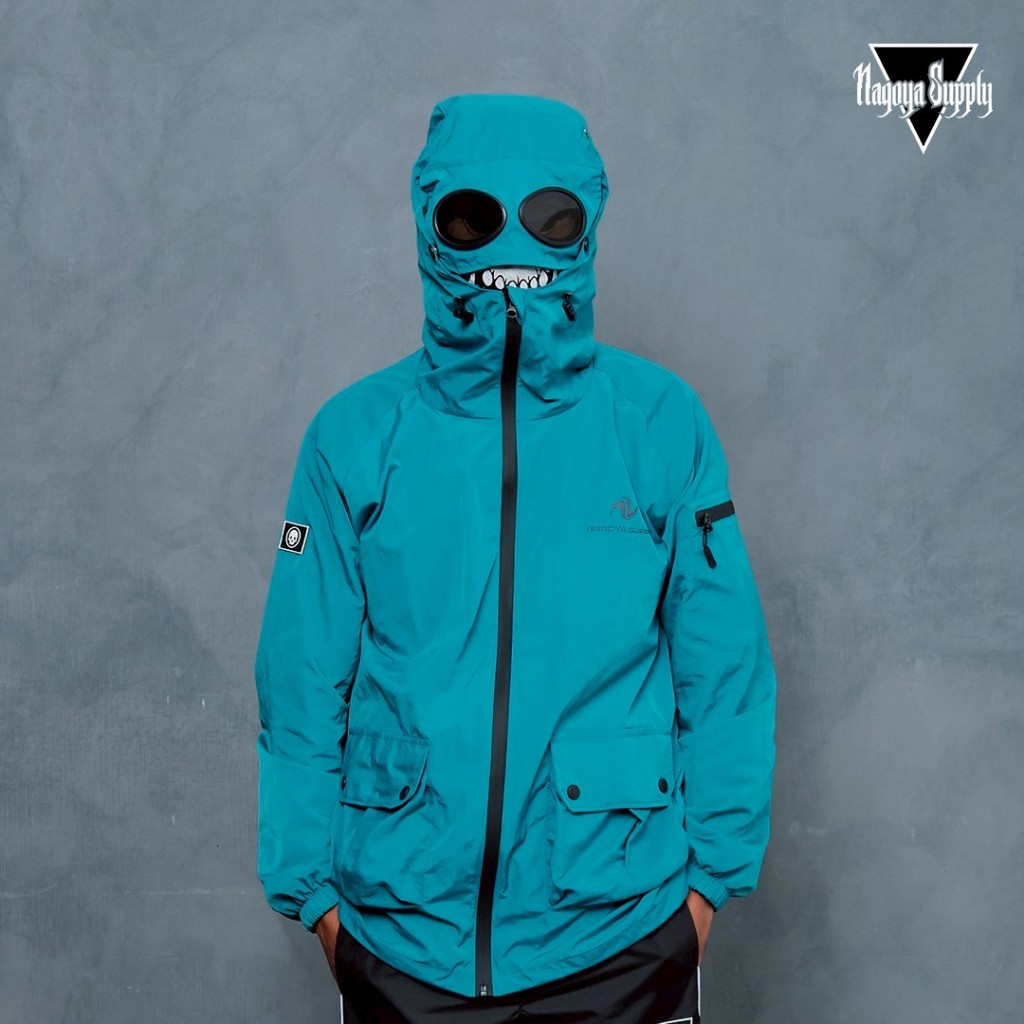 Parachute Nylon Goggle Jacket for Men and Women - Casual Waterproof ...