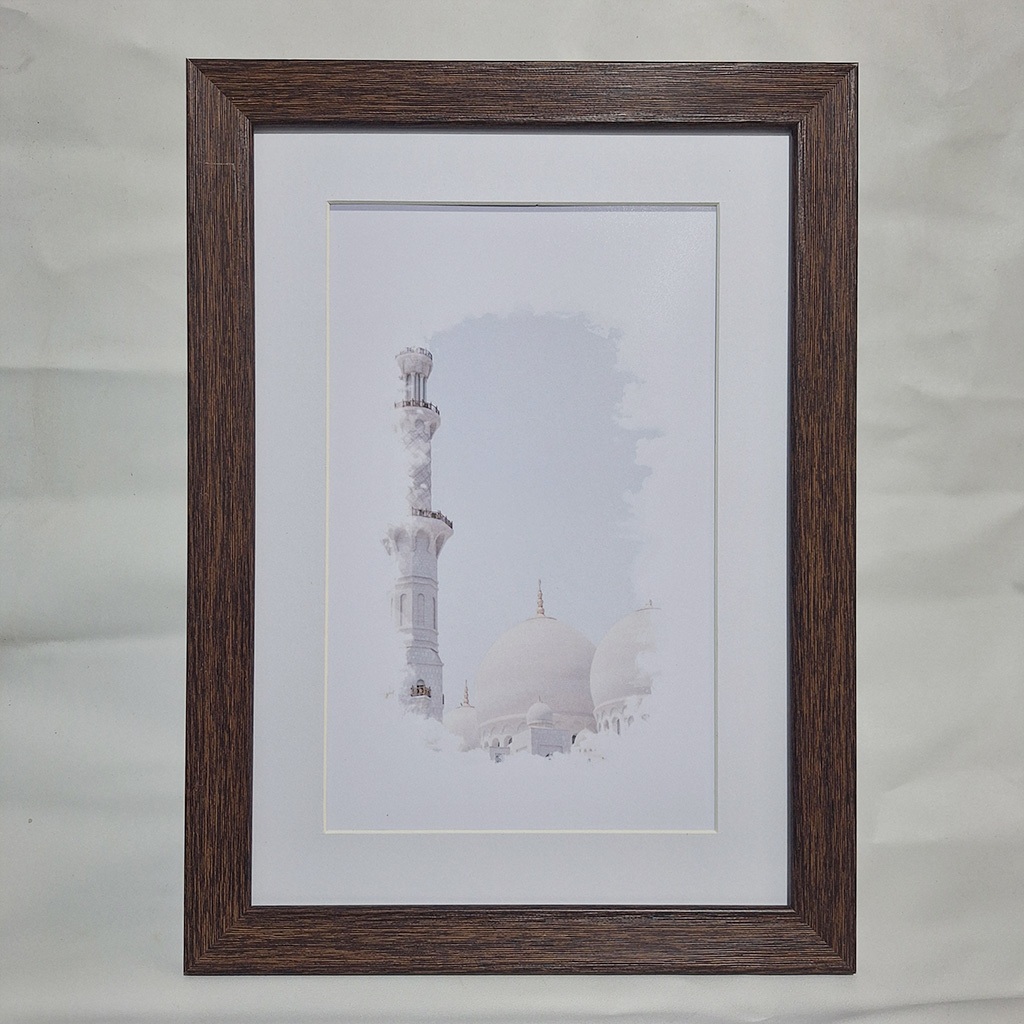 HITAM PUTIH MINIMALIST A4 SIZE PHOTO FRAME BLACK & WHITE FIBER | WALL ...