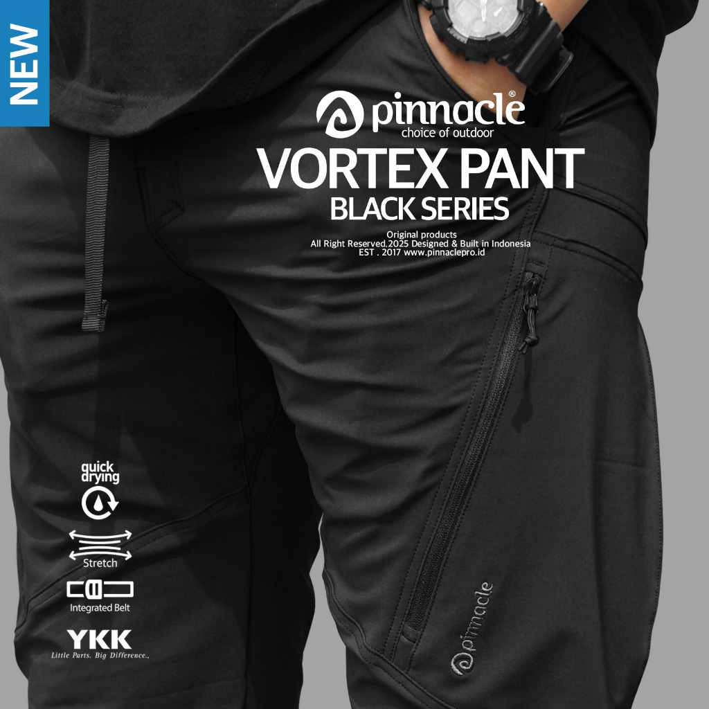 Pinnacle Pro Official Vortex Hike Pant - Black | Shopee Philippines