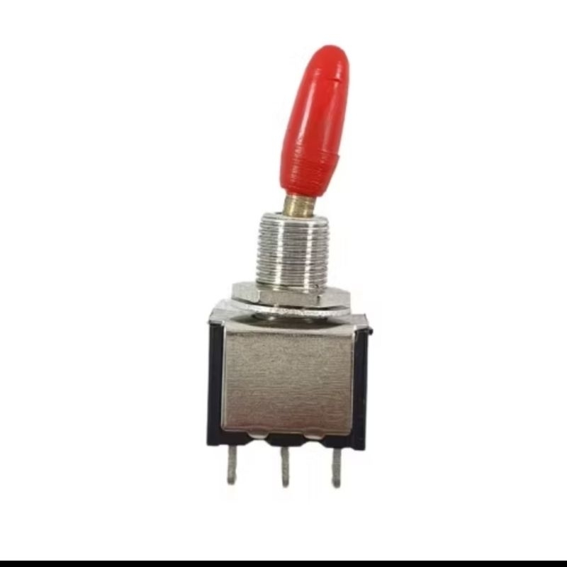 MERAH Mini Toogle Switch 3 Pin On Off Small Red Loop Switch Electro ...