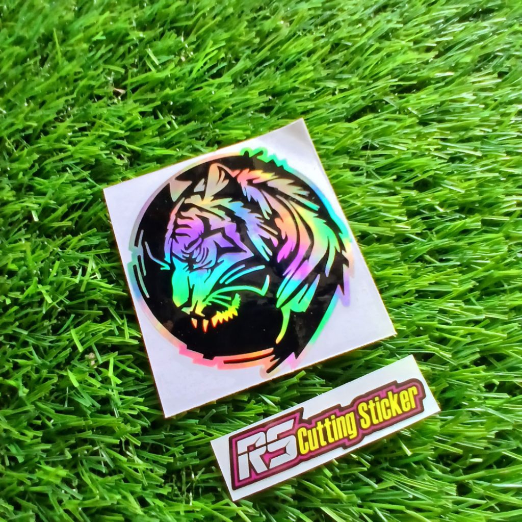 Tiger cutting sticker, tiger lion sticker | Shopee Philippines