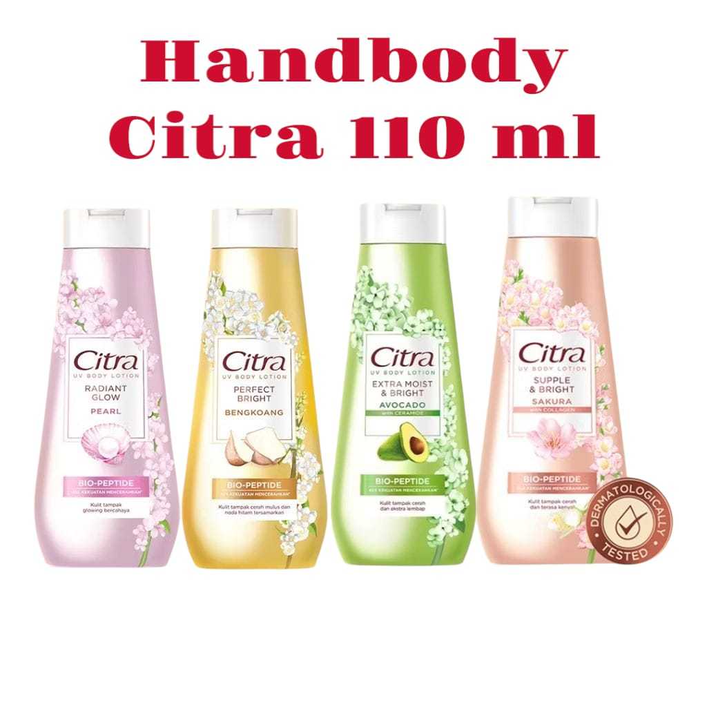 CITRA HAND & BODY LOTION 110ML ~ HANDBODY CITRA ORIGINAL 100% | Shopee ...