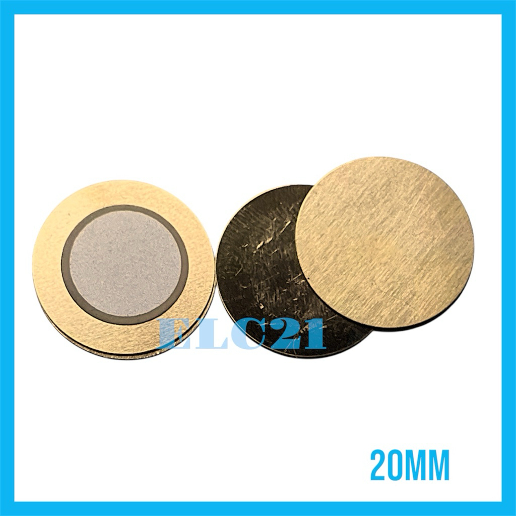 Piezo Electric Piezo Sensor 20MM Piezoelectric Sensor 20MM | Shopee ...