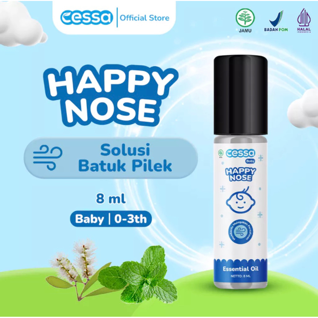 Cessa Baby Happy Nose - Natural Essential Oil Relieves Breathing ...