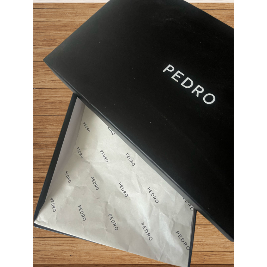 Pedro Premium Shoe Box + Tissue Wrap | Original Packaging | Clean ...