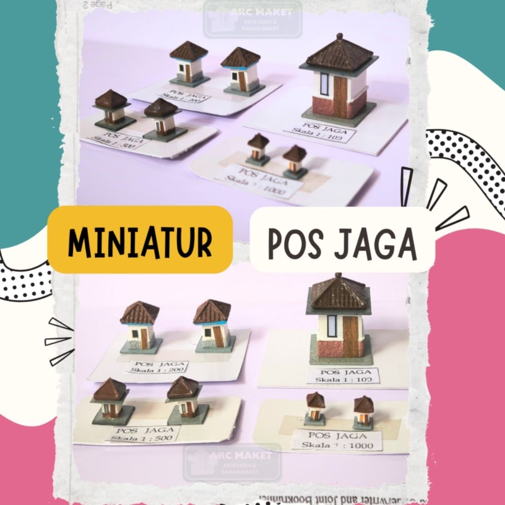 Various Scale Post Models for Architecture | Shopee Philippines