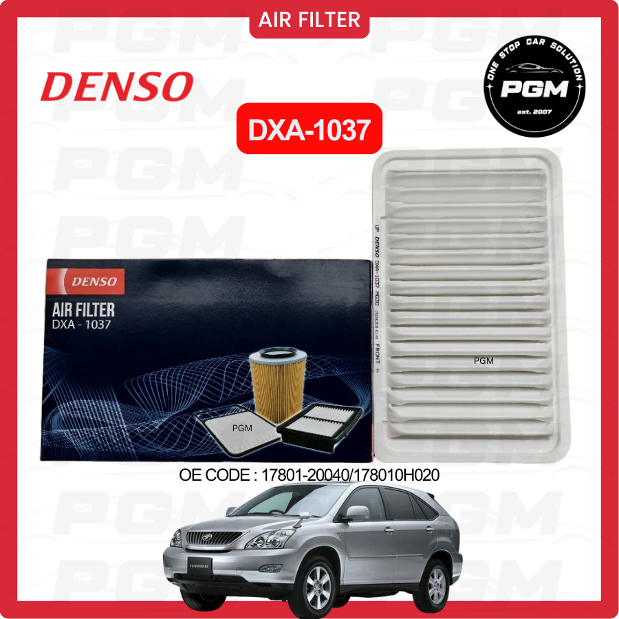 Toyota Harrier ACU30 Gen 2 Denso DXA-1037 Air Filter | Shopee Philippines