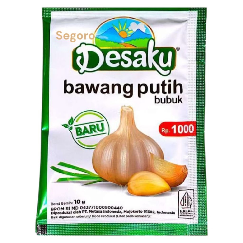 DESAKU GARLIC POWDER 12 SACHET PACKAGING | Shopee Philippines